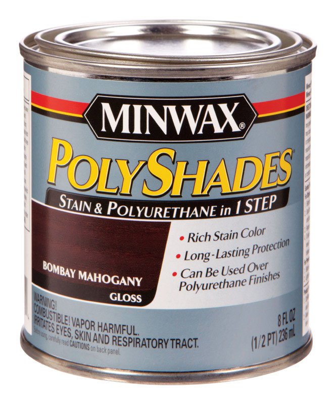 Minwax PolyShades Transparent Polyurethane Polyurethane Stain Bombay ...