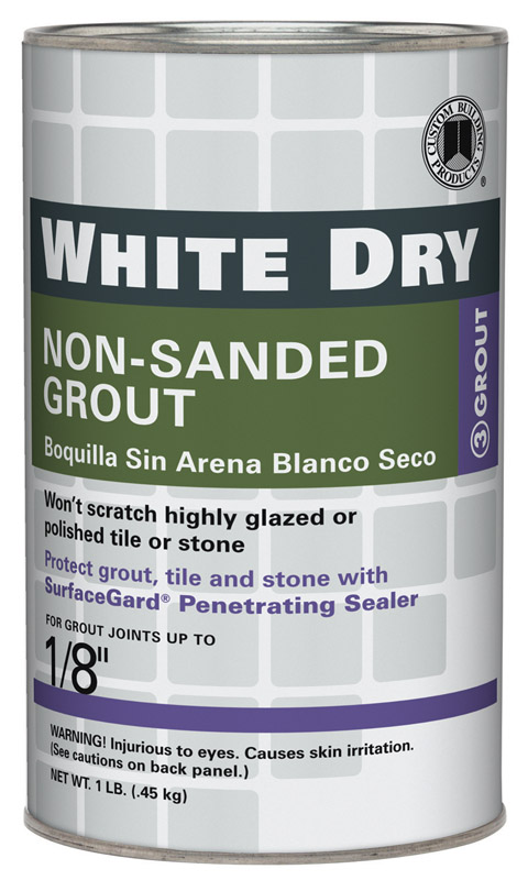 Custom White Grout 1 lb. #VSHE12856, WDG1