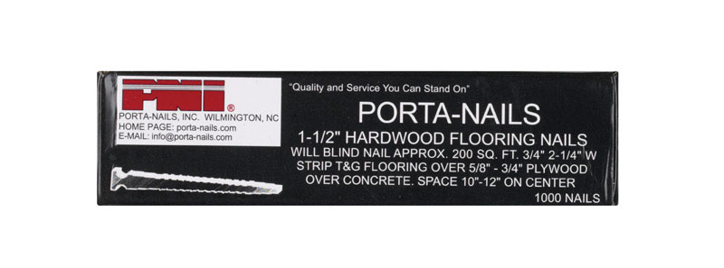 Porta-Nails 1-1/2 in. L 16 Ga. Flooring Nails 1,000 pc. #VSHE705782, 42640