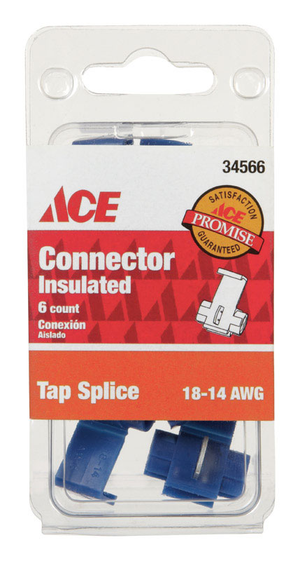 Ace Industrial Tap Splice Connector Copper Red 6 #VSHE34566, 34566