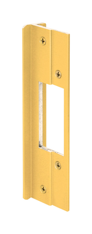 Mag Security Door Lock Guards 8.4 in. x 3.8 in. x 0.9 in. Brass Brass ...