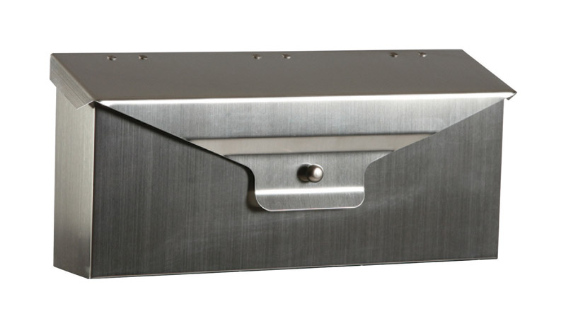Solar Group Gibraltar D'Elegance Stainless Steel Wall-Mounted Mailbox ...