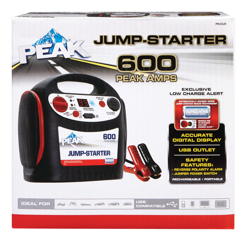 Jump starter 600 peak amps store