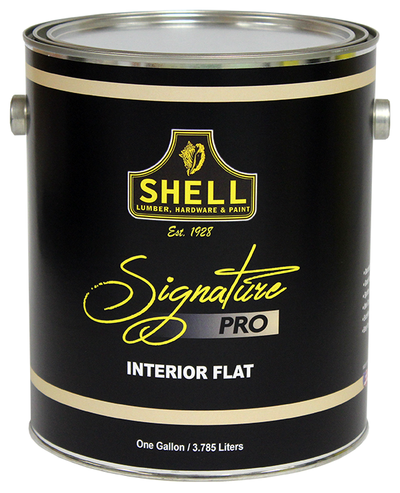 Shell Signature Pro Paint Interior Eggshell White 5 Gallon #VSHESL-6530 ...
